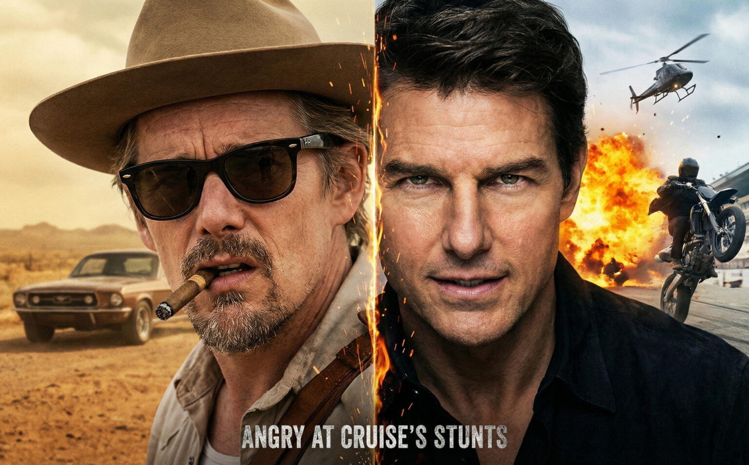 Ethan Hawke Is "Angry" at Tom Cruise and Honestly? Fair - FilmoFilia