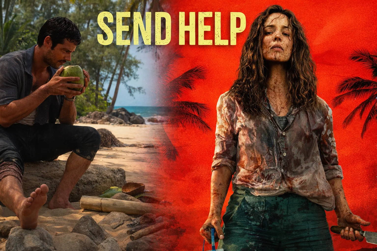 Send Help Trailer: Sam Raimi Traps Rachel McAdams in a Twisted Survival ...