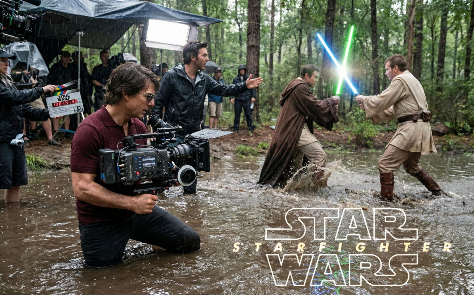 Tom Cruise Grabbed a Camera and Filmed a Lightsaber Duel on the Set of ...