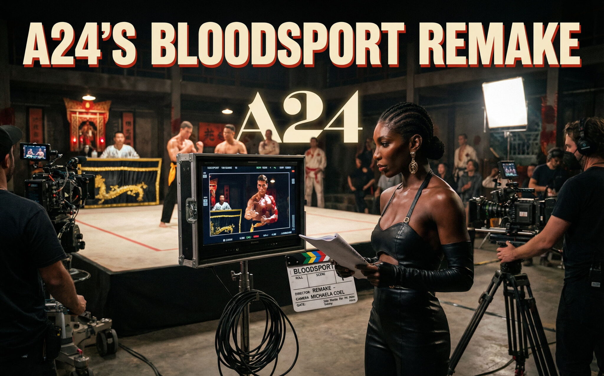 Michaela Coel Writing and Directing A24's Bloodsport Remake Is a ...