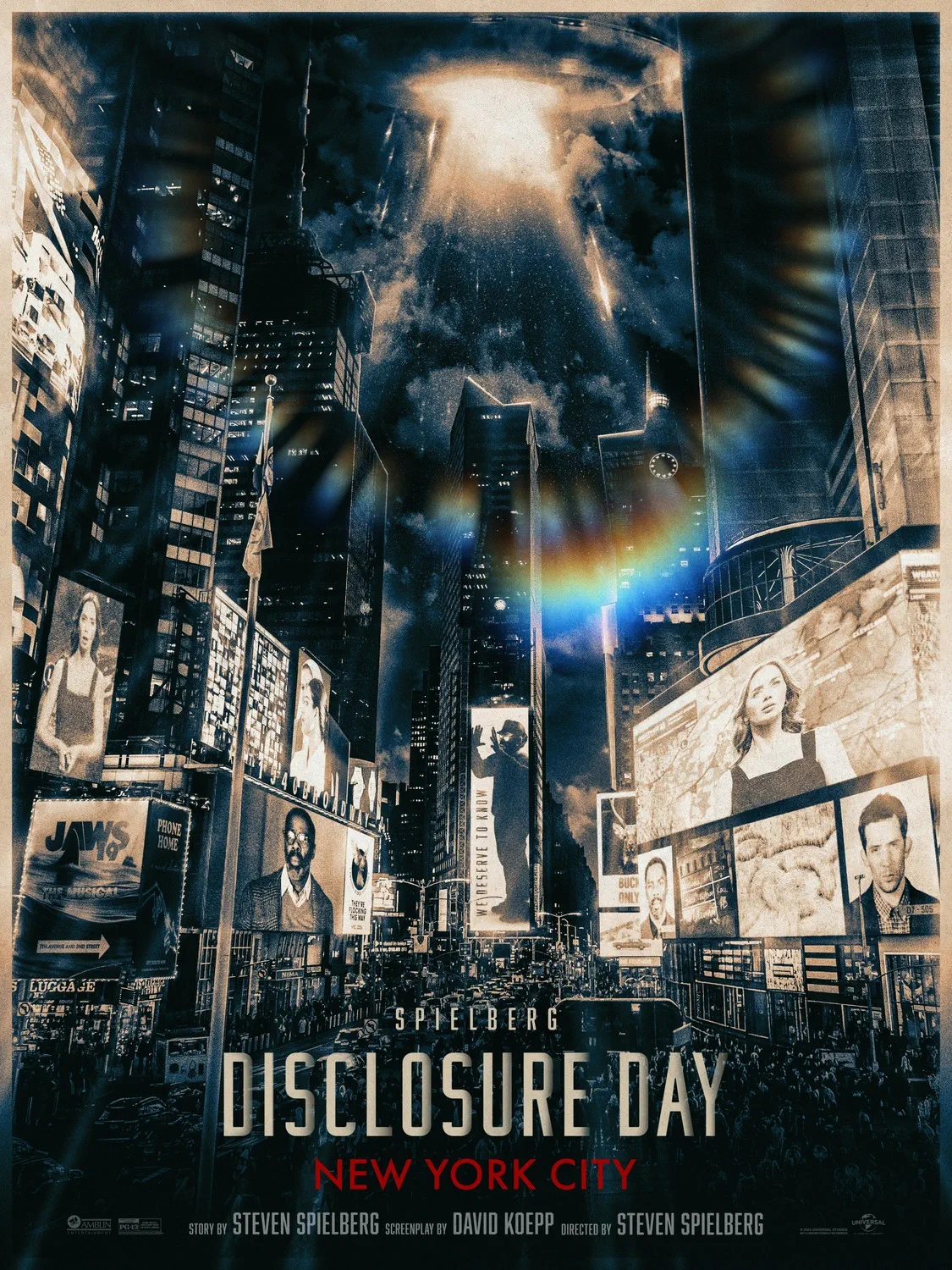 Disclosure Day Poster Turns New York City Into a Witness - FilmoFilia